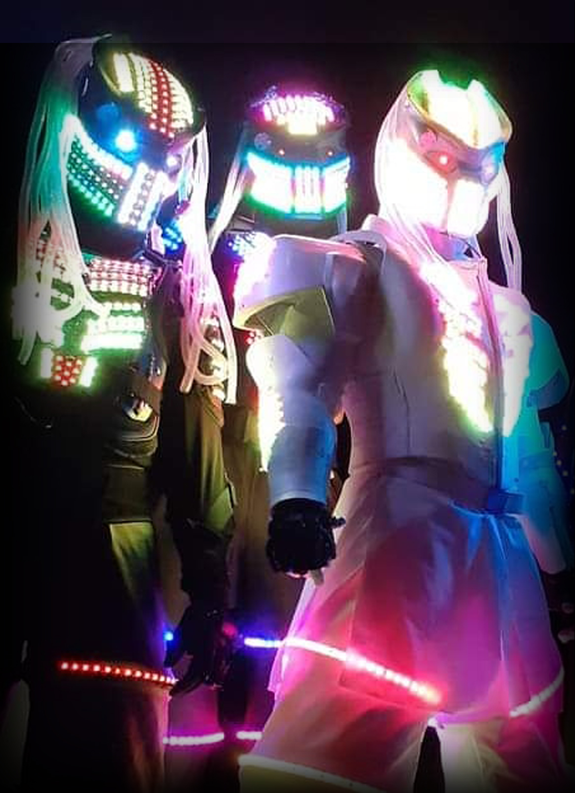 Robot led Lille – ComPagNie LES TETES PERCHEES